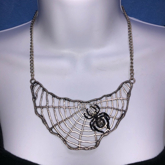 Jewelry | Spider Web Necklace | Poshmark